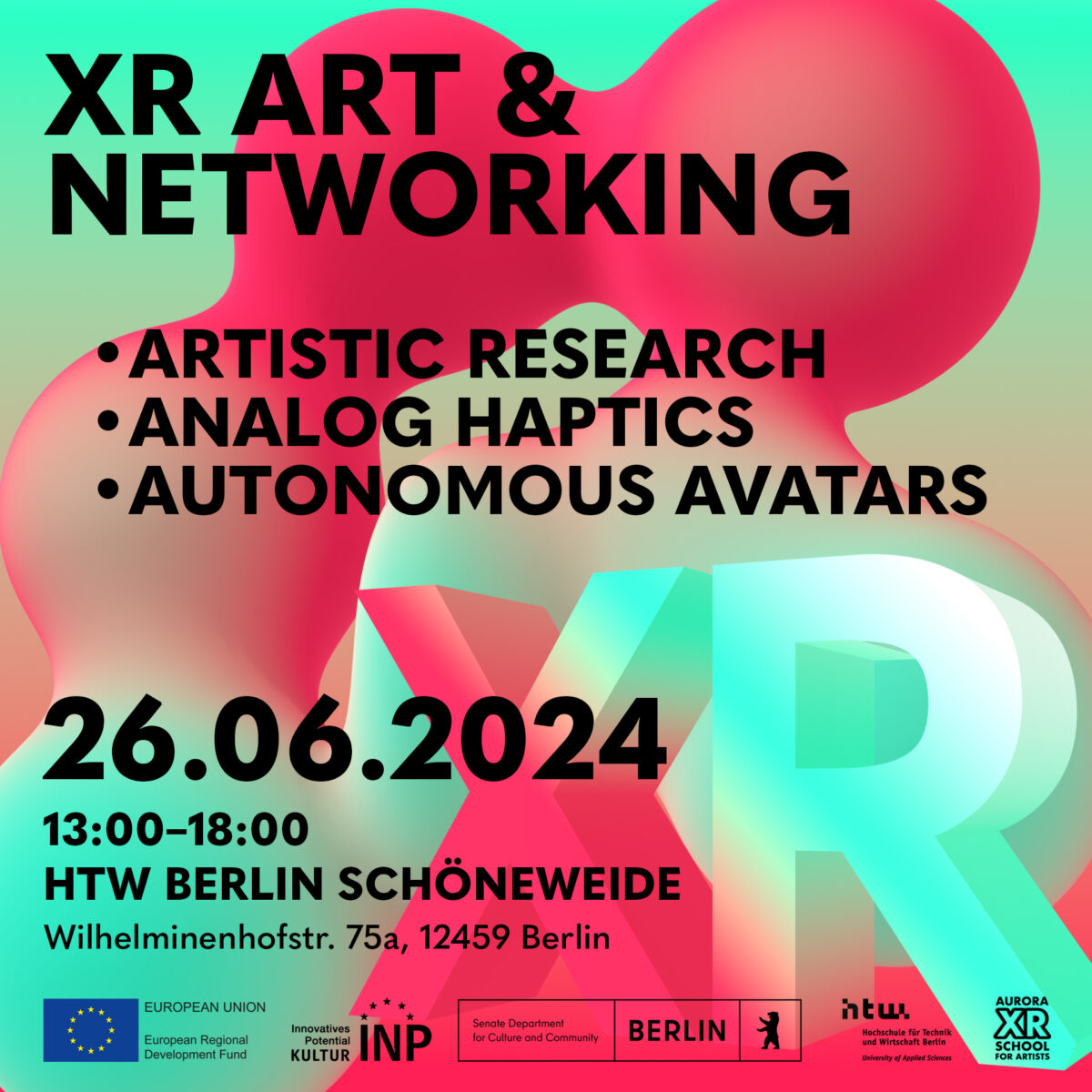 XR Art & Networking 2024 – AURORA XR School for Artists